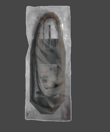 blood collection kit bloodbagempty an empty bag for collecting blood ...