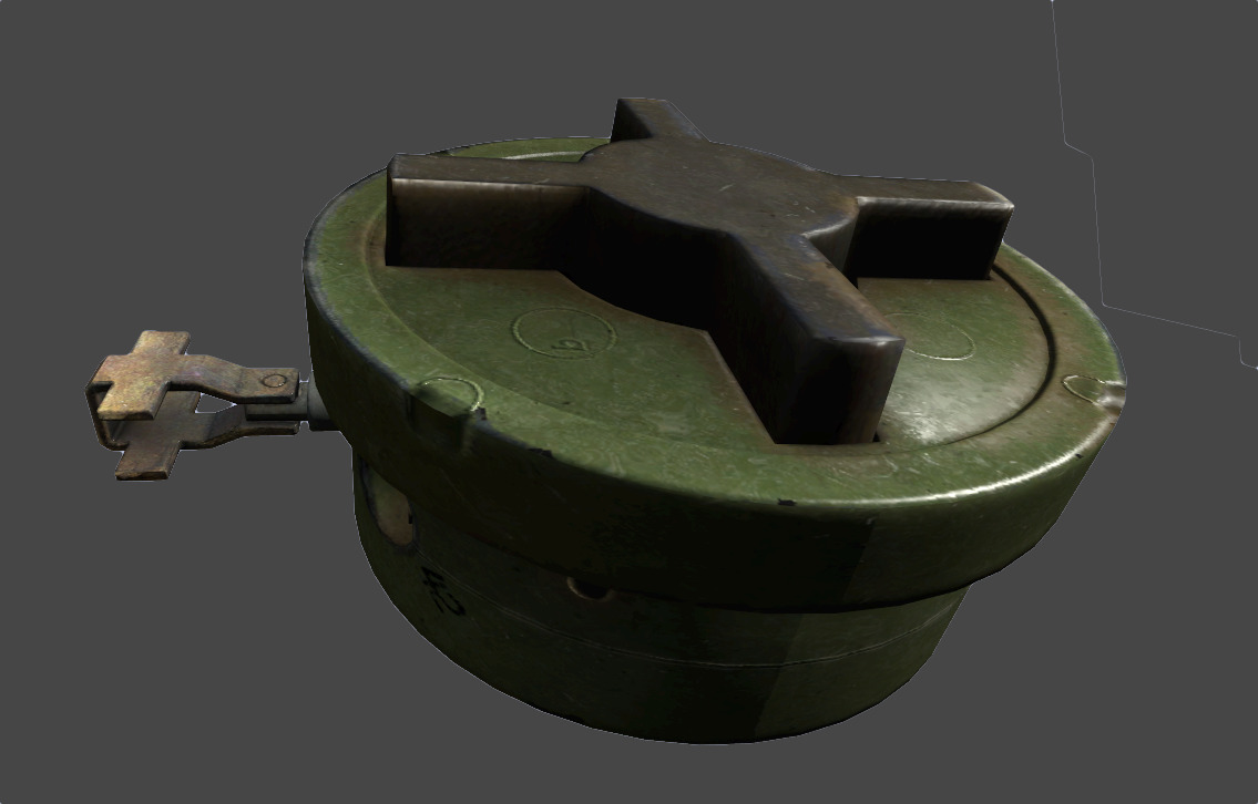 land mine landminetrap anti personnel mine provides a nasty surprise ...