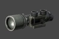 universal flashlight universallight a flashlight attachable to rifles ...